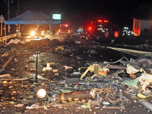 US Apache helicopter damaged in accident in Germany