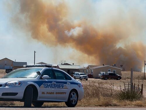 Live-fire training ignited blaze at Fort Carson, officials say