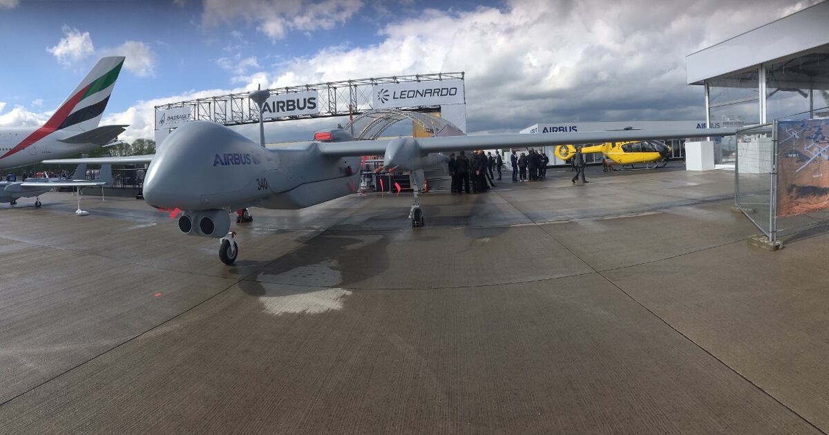 Israeli Air Force starts training German Heron TP drone pilots