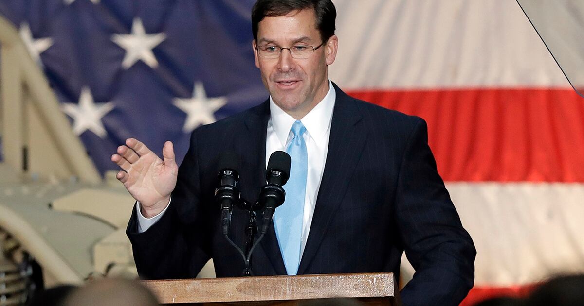 Newly installed SecDef: The budget deal provides a ‘good’ number for ...