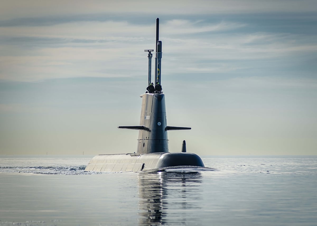 Sweden’s second overhauled Gotland-class sub in sea trials as Saab ...