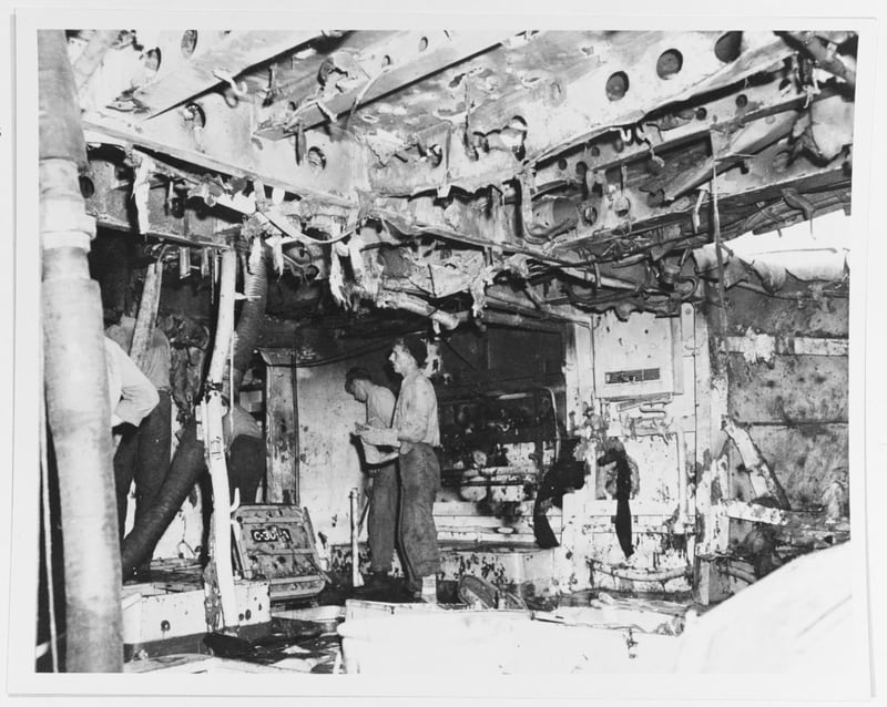 Battered beyond belief: The story of the destroyer Laffey