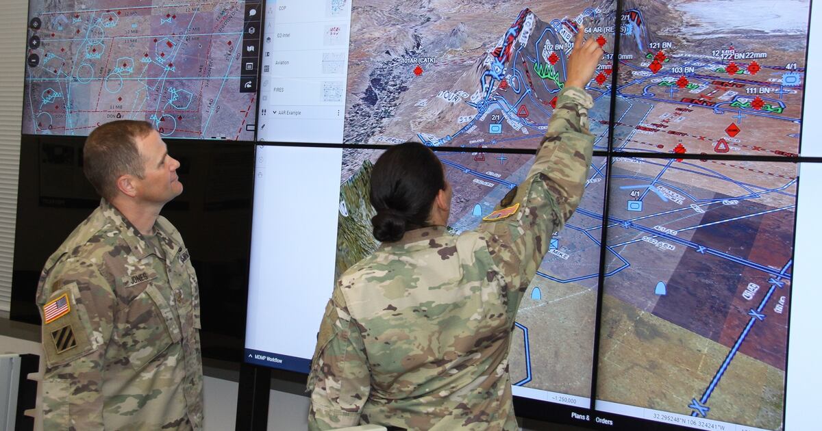 Here are the Pentagon’s issues with the Army’s new command post set-up