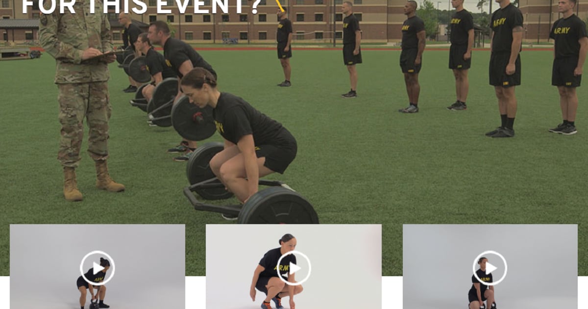 Everything you need to know about the new Army fitness test is right here