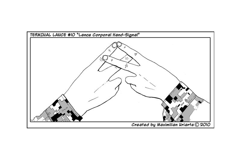 Marine flashes 'Terminal Lance' sign after heroic rescue