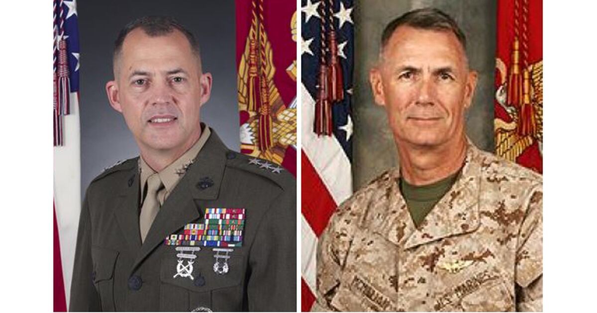 Two Marine generals tapped for promotion