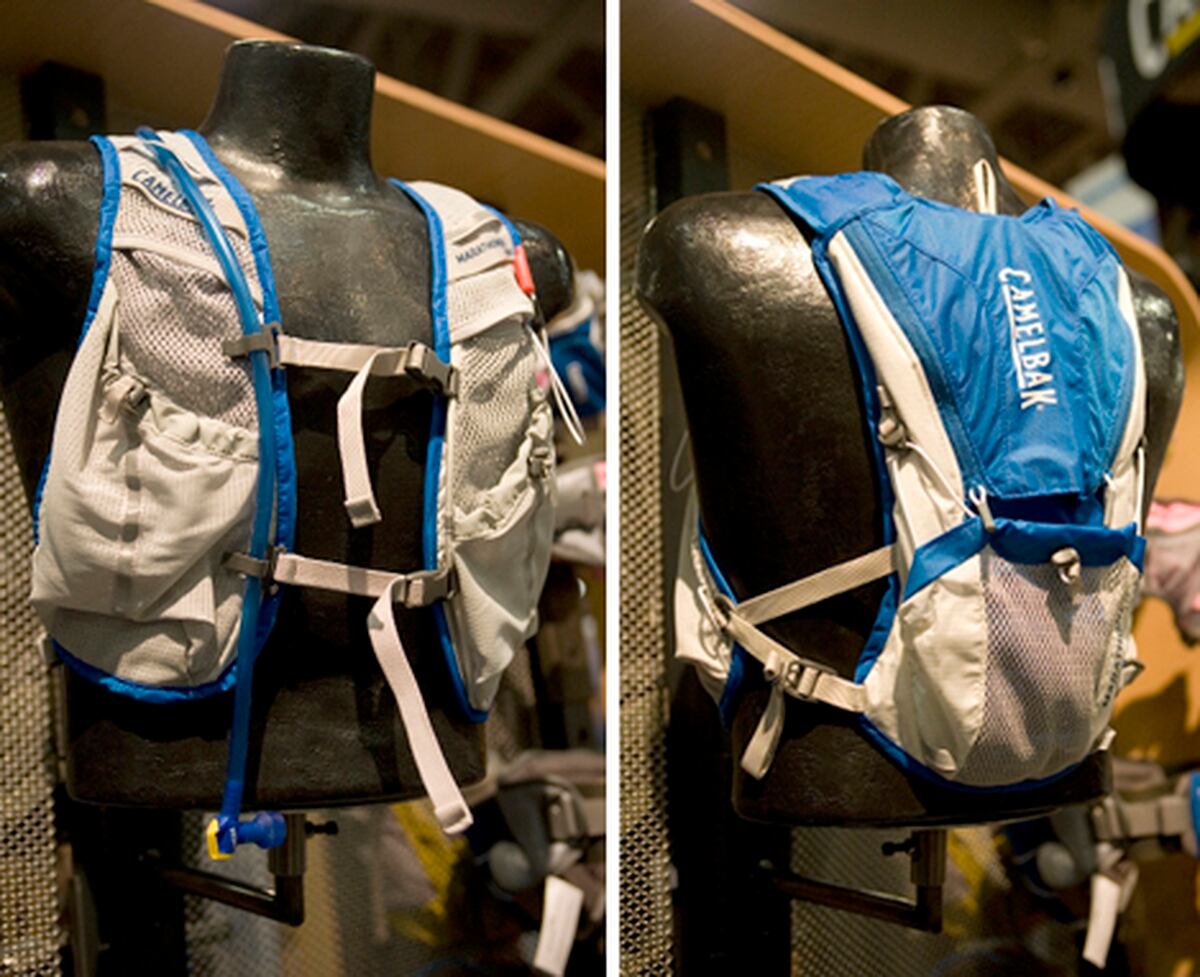 CamelBak packs with FRONT pockets