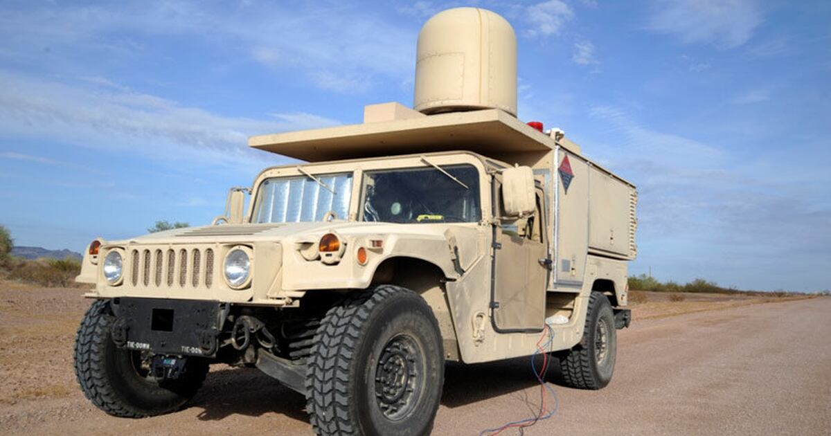 Army demonstrates fighter radar in ground role