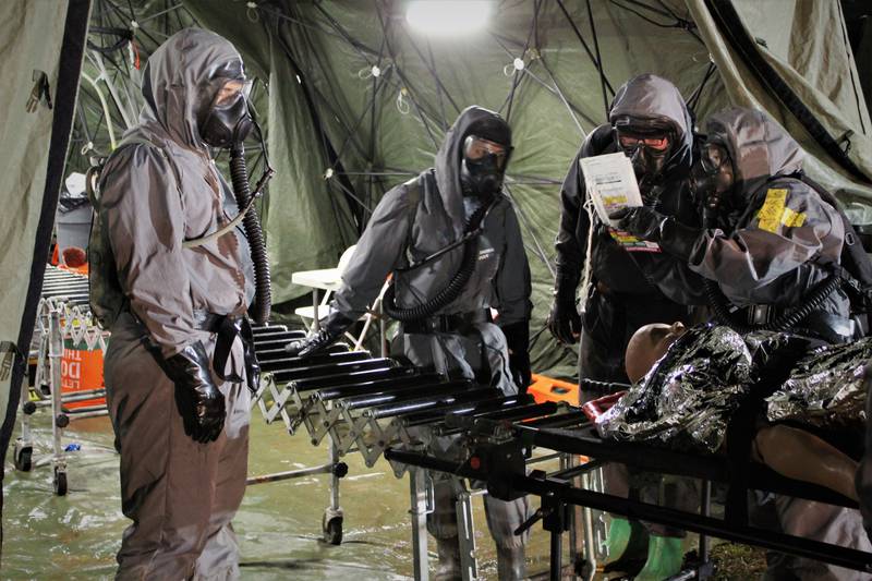 If there are nuclear strikes in the homeland, these are the soldiers ...