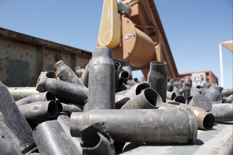 Marines make millions off ammo casings, bomb fragments