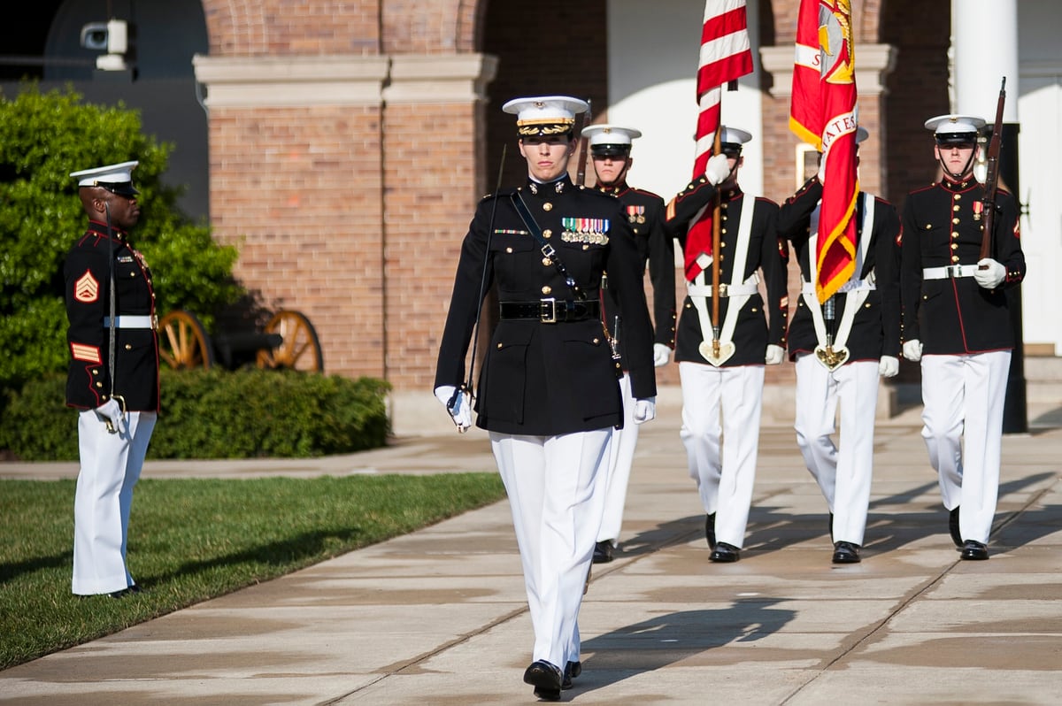 Corps Considers Female Dress Blue Coats