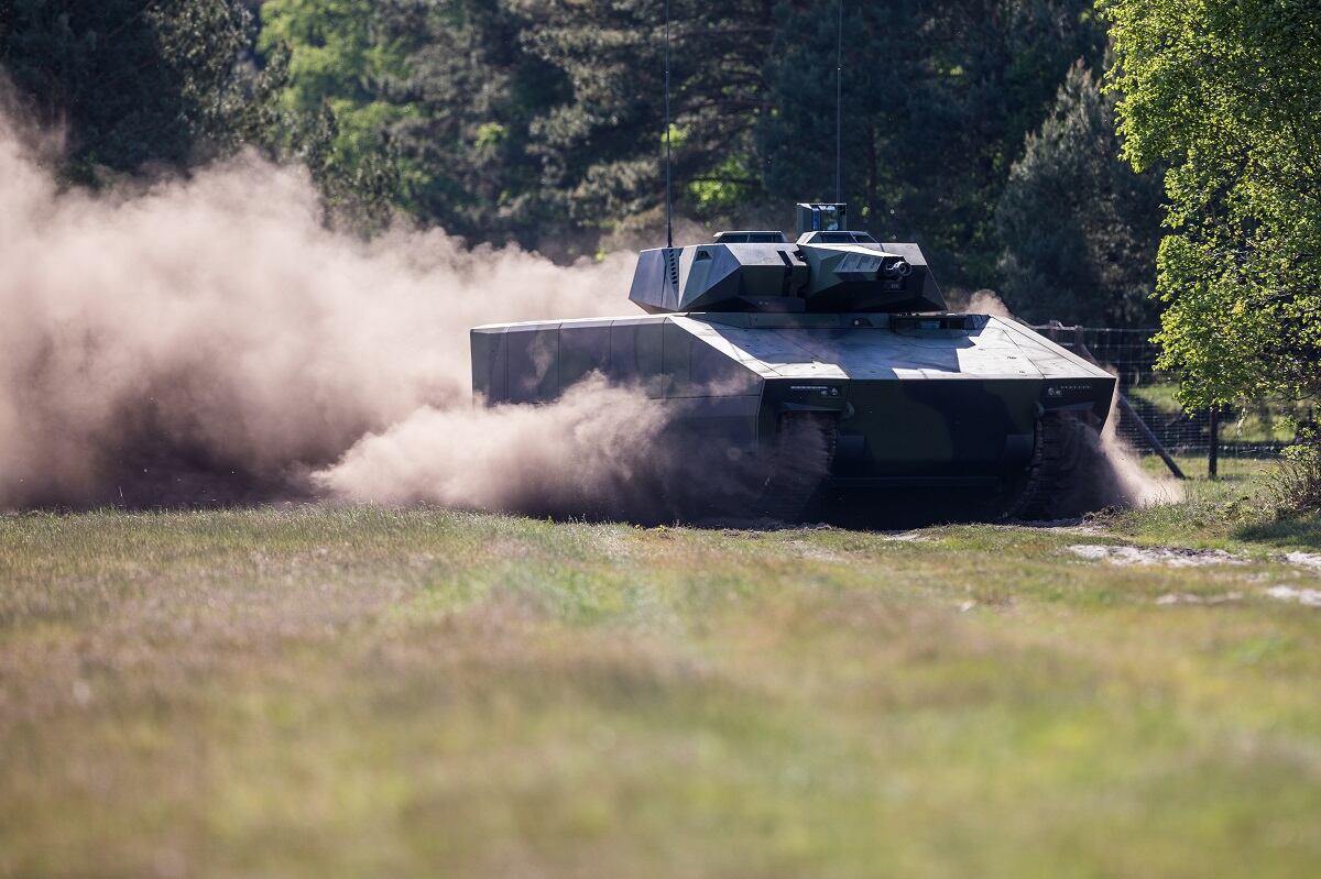 Rheinmetall lifts curtain on new next-gen combat vehicle with hopes to spark US Army interest