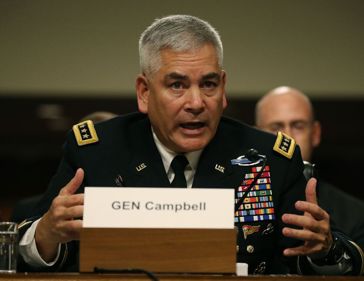 Gen. John Campbell: US Drawdown Plans in Afghanistan May Need Revising
