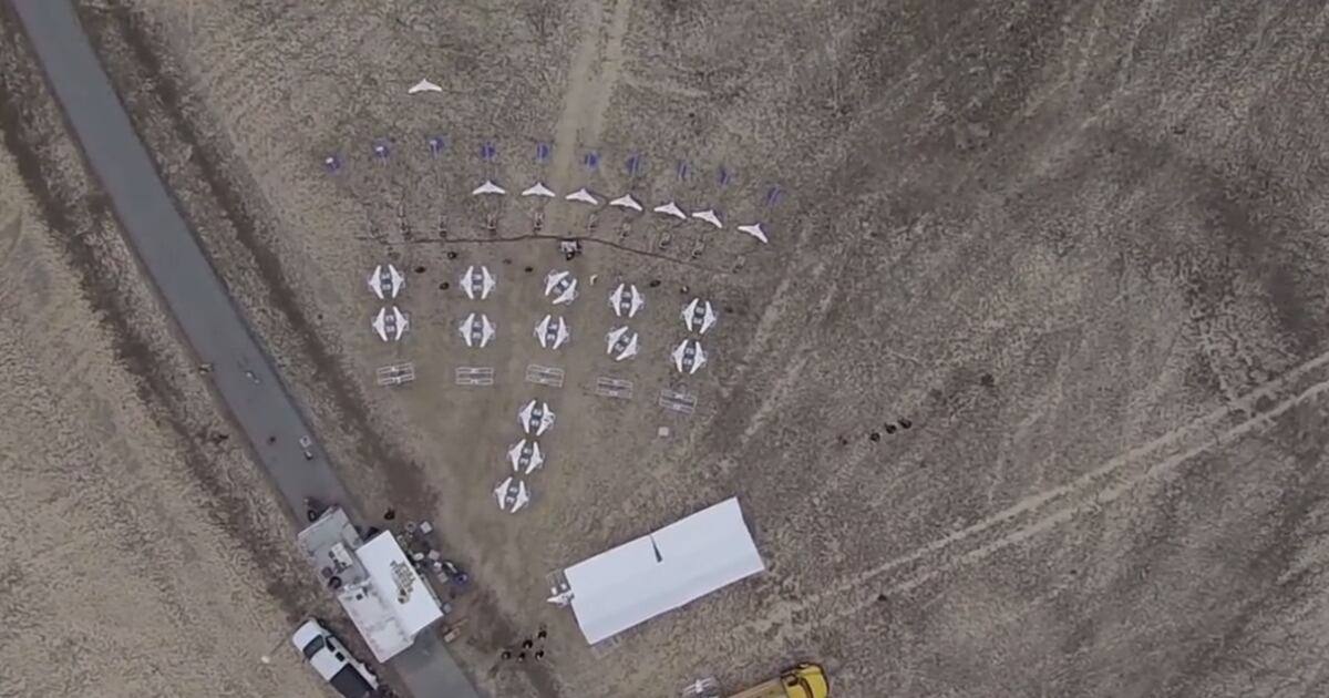 Navy office awards $30 million contract for drone swarms