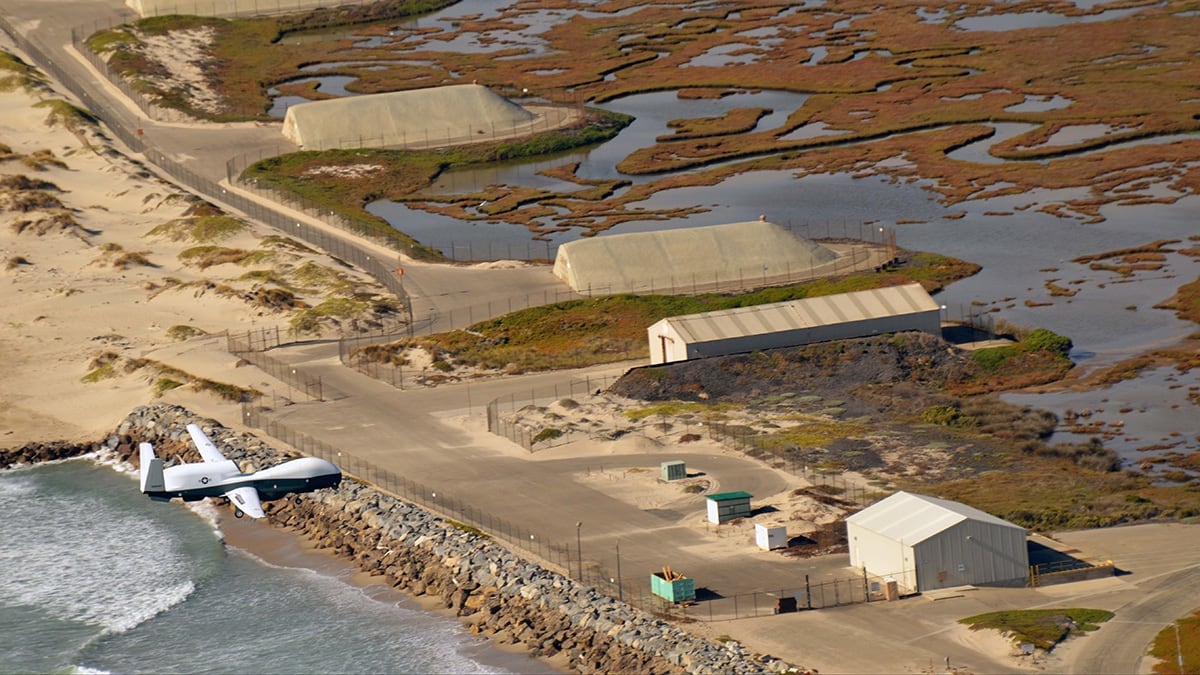 Navy marks Triton arrival at Point Mugu