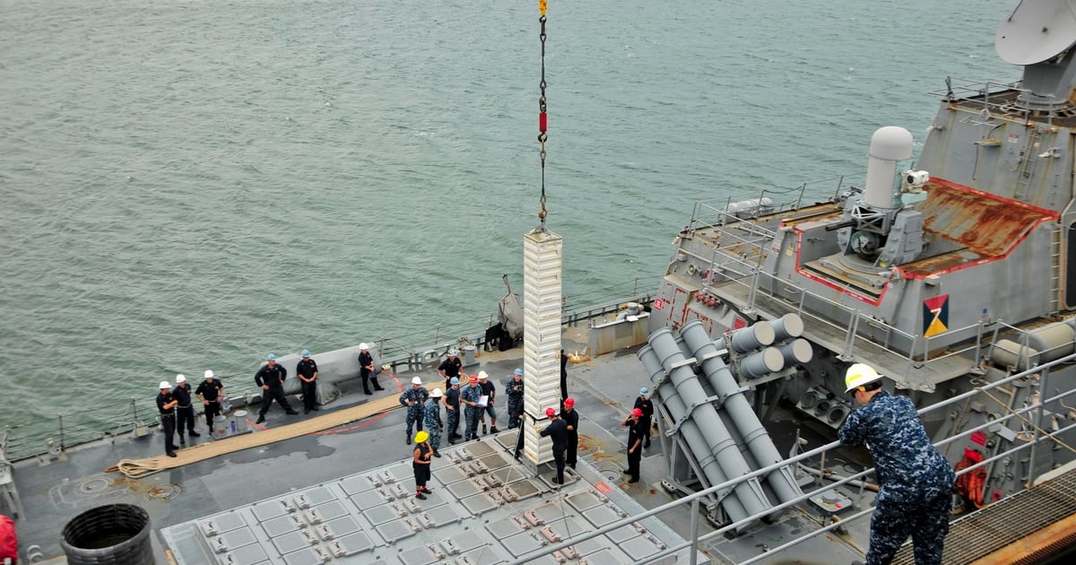 Navy planning to bring back at-sea missile reload capability
