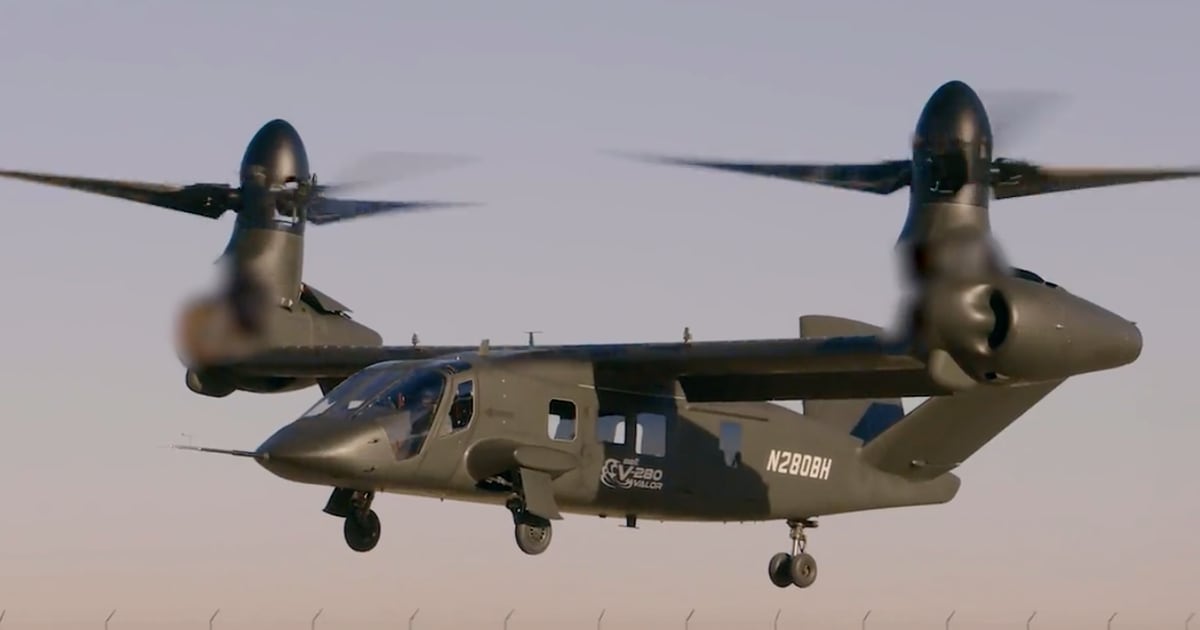 Bell V-280 flies autonomously for first time