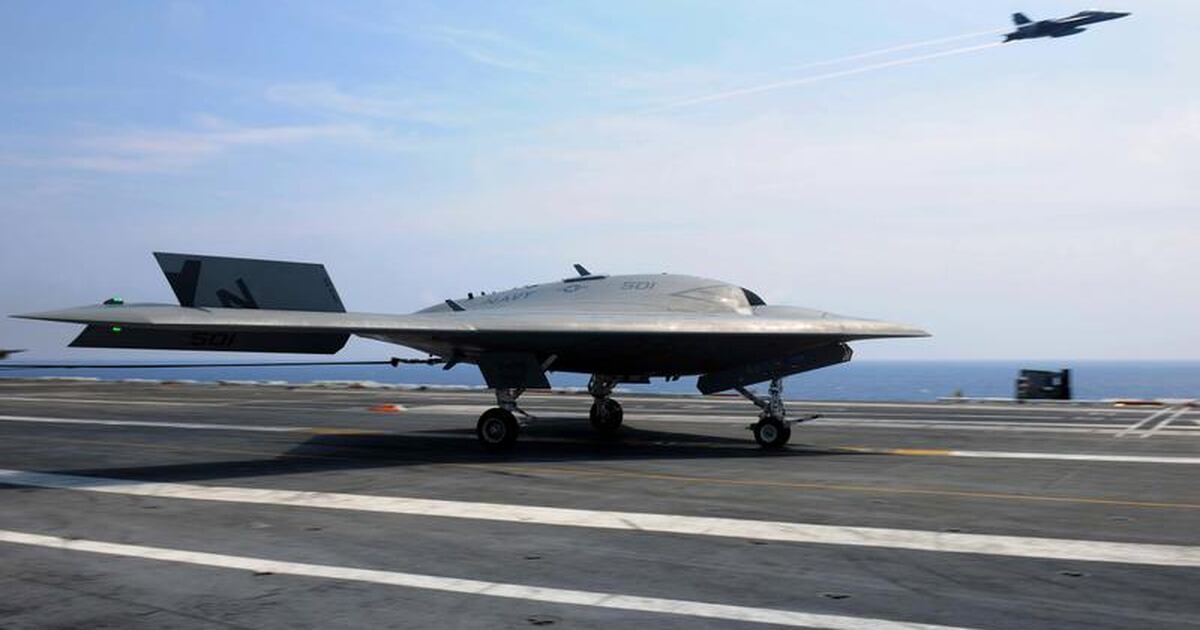 Unmanned jet completes successful week at sea