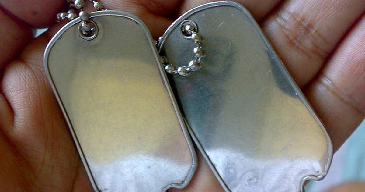 British army dog tags - filomagic
