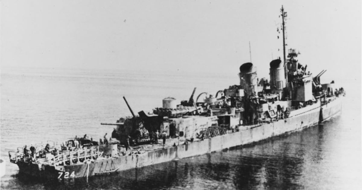 Battered beyond belief: The story of the destroyer Laffey