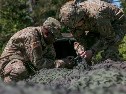 Camo netting, an age-old tool, is being re-engineered for the modern ...