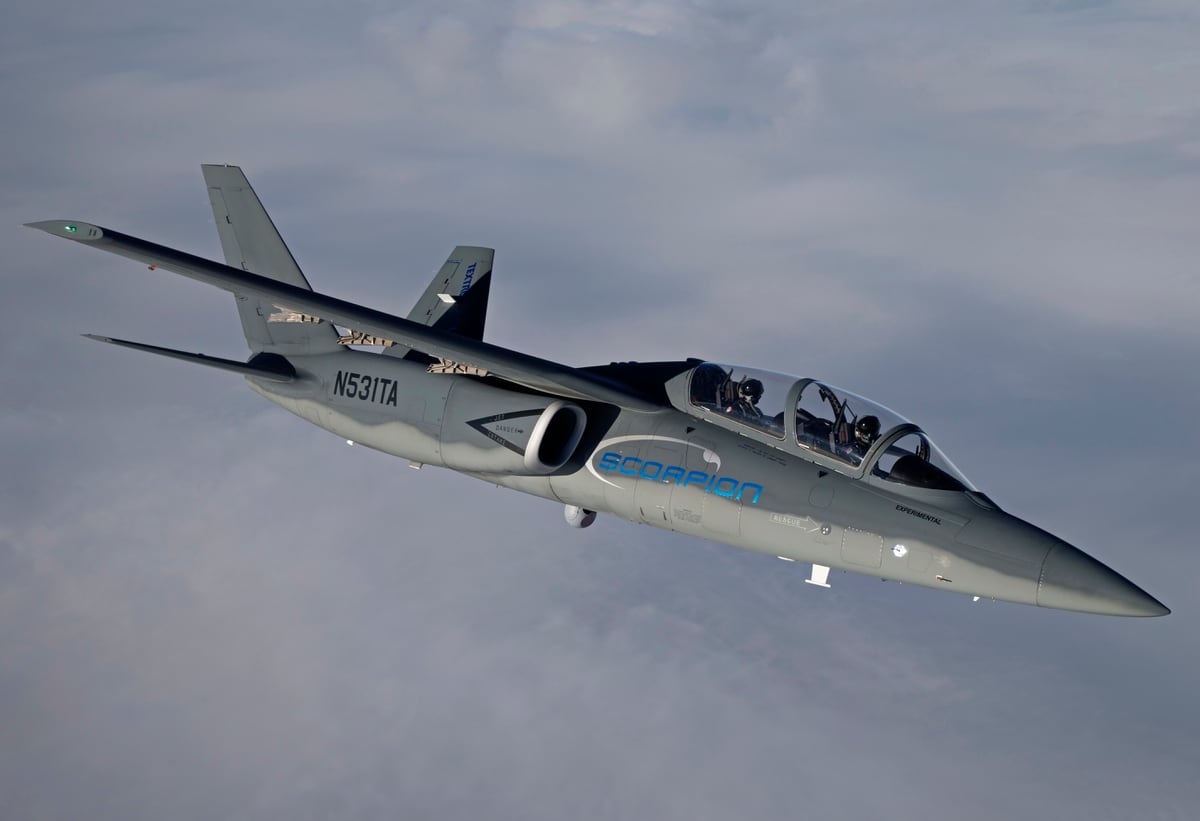 US Air Force selects Textron's Scorpion jet and AT-6 for light attack ...
