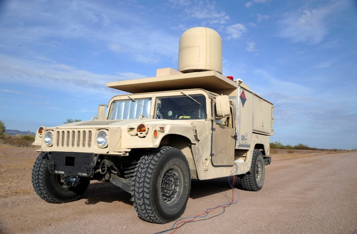 Army demonstrates fighter radar in ground role