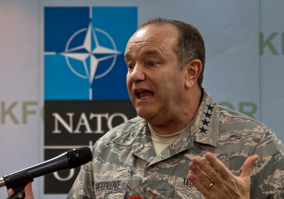 NATO commander: Ukraine can't stop Russia