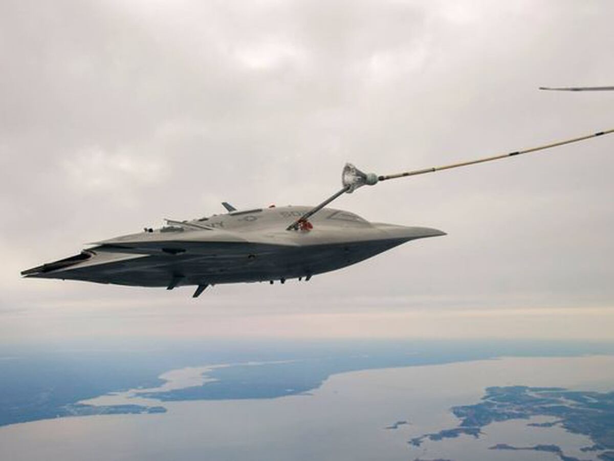 Two carriers will get the MQ-25A Stingray unmanned tanker by 2019