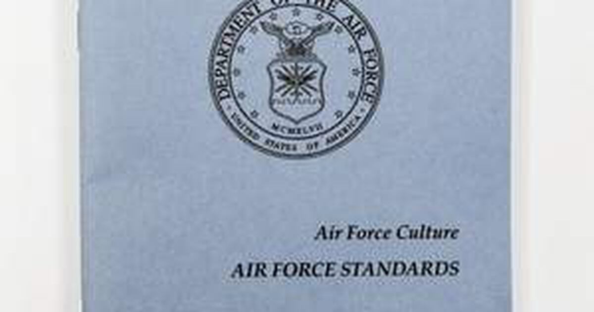 Air Force to bring back 'little blue book' as standard issue