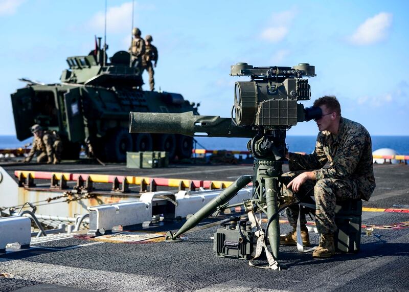 Here’s why the Marine Corps is strapping LAVs to the flight deck