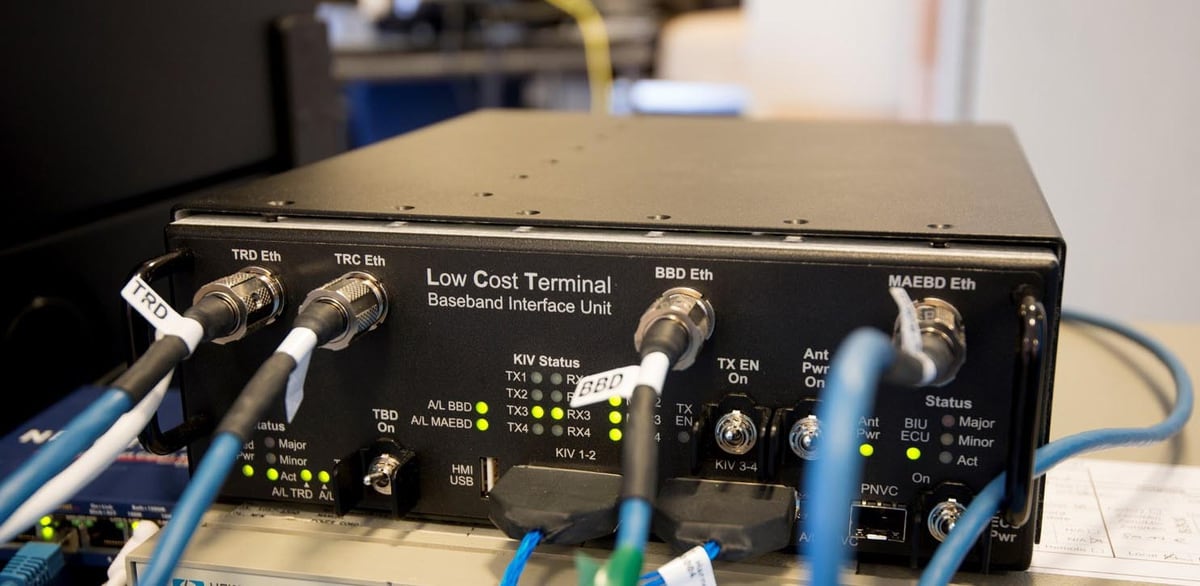 Lockheed, Northrop test new satellite terminal