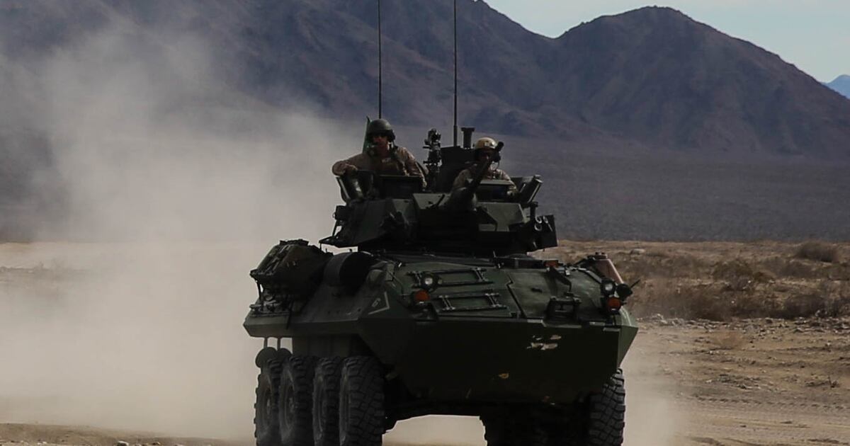The aging Marine LAV is still active across the Corps ... and, now ...