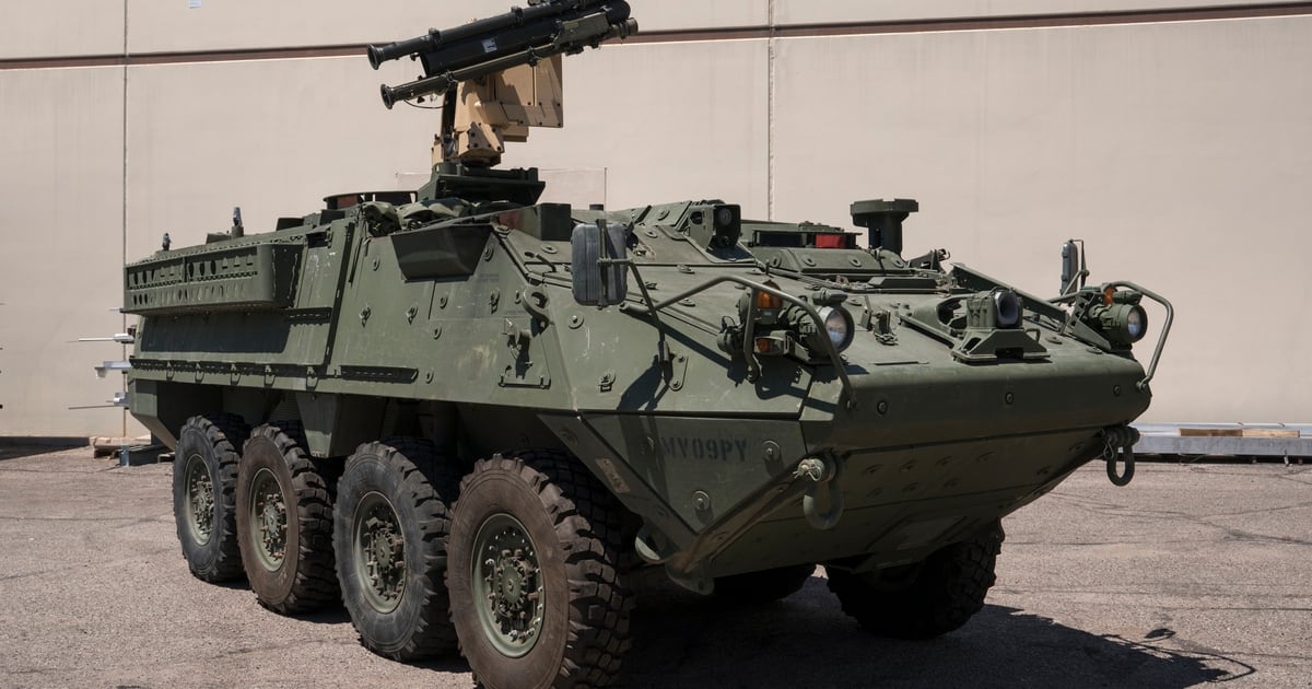 Raytheon demonstrates Stinger on Stryker for short-range air defense