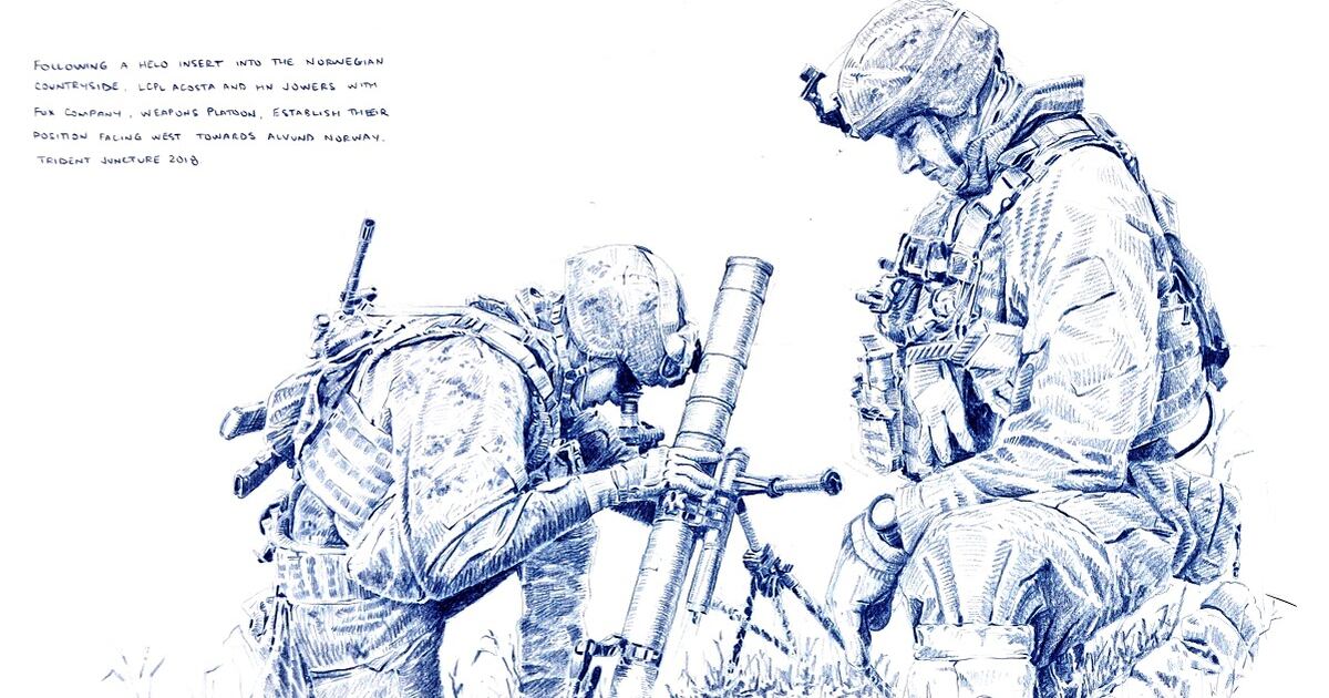 The Art of War: How combat artists are capturing the soul of the Marine ...