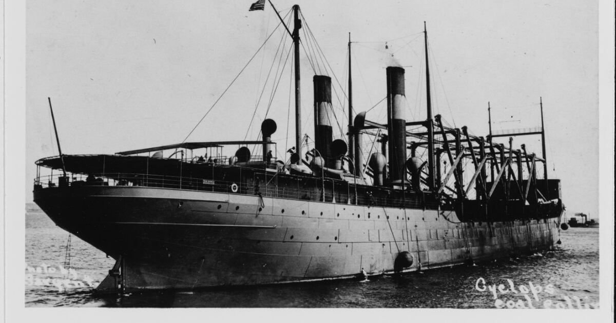 100 years later, the question remains: What happened to the USS Cyclops?