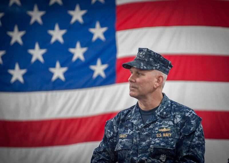 Adm. Christopher Grady takes the helm at Fleet Forces Command