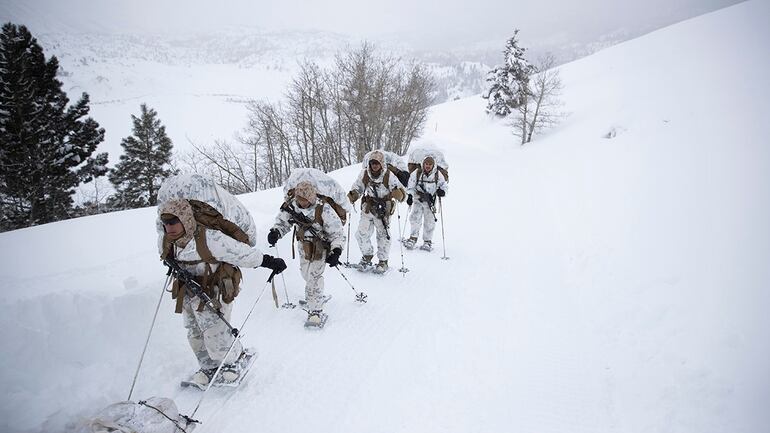 Marine Corps steps up winter-warfare training as global threat shifts