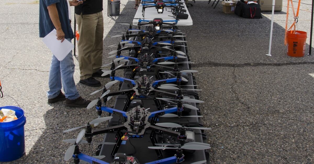 DARPA awards first contracts in drone swarms project