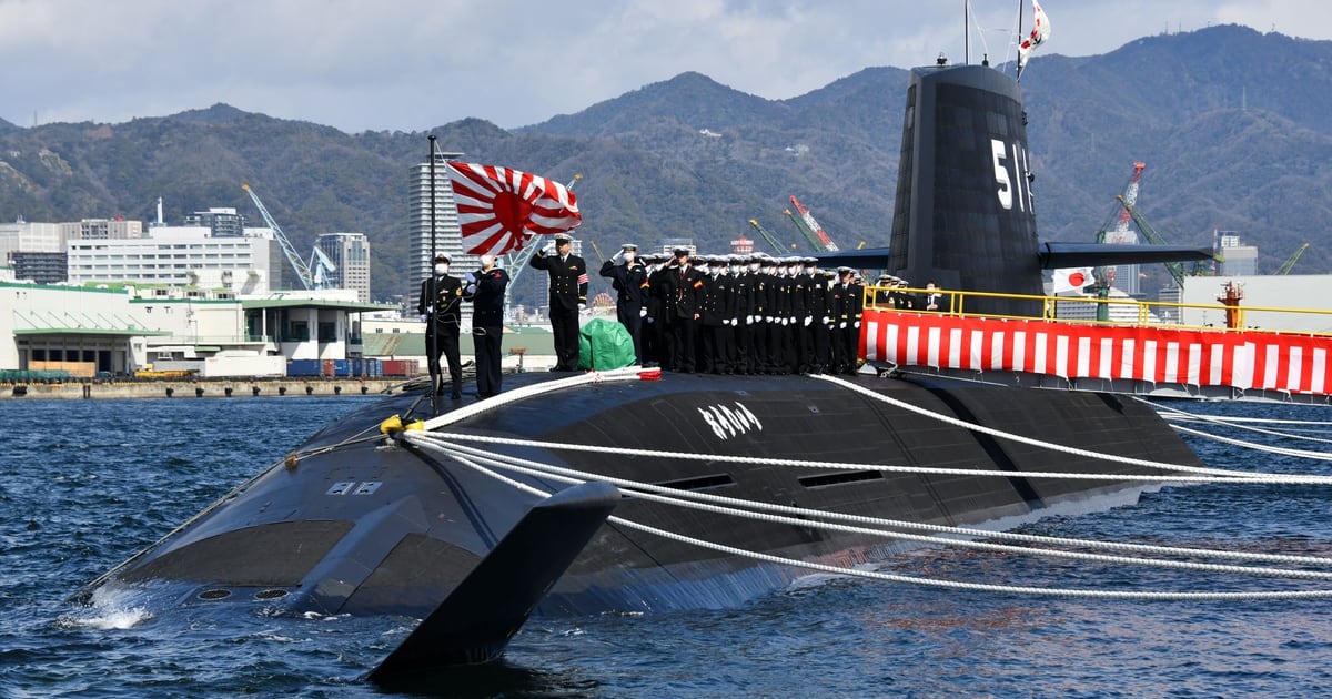 Japan commissions its first submarine running on lithium-ion batteries