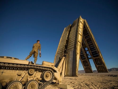 Soldiers are testing this bridge-hauling tank to get heavy stuff to the ...