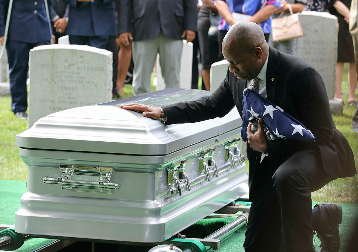 Chris Kyle Funeral Casket