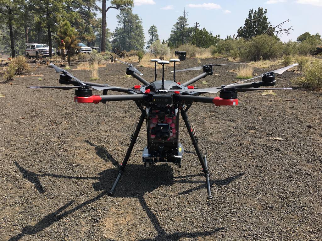 What can the military learn from forest fire-fighting drones?