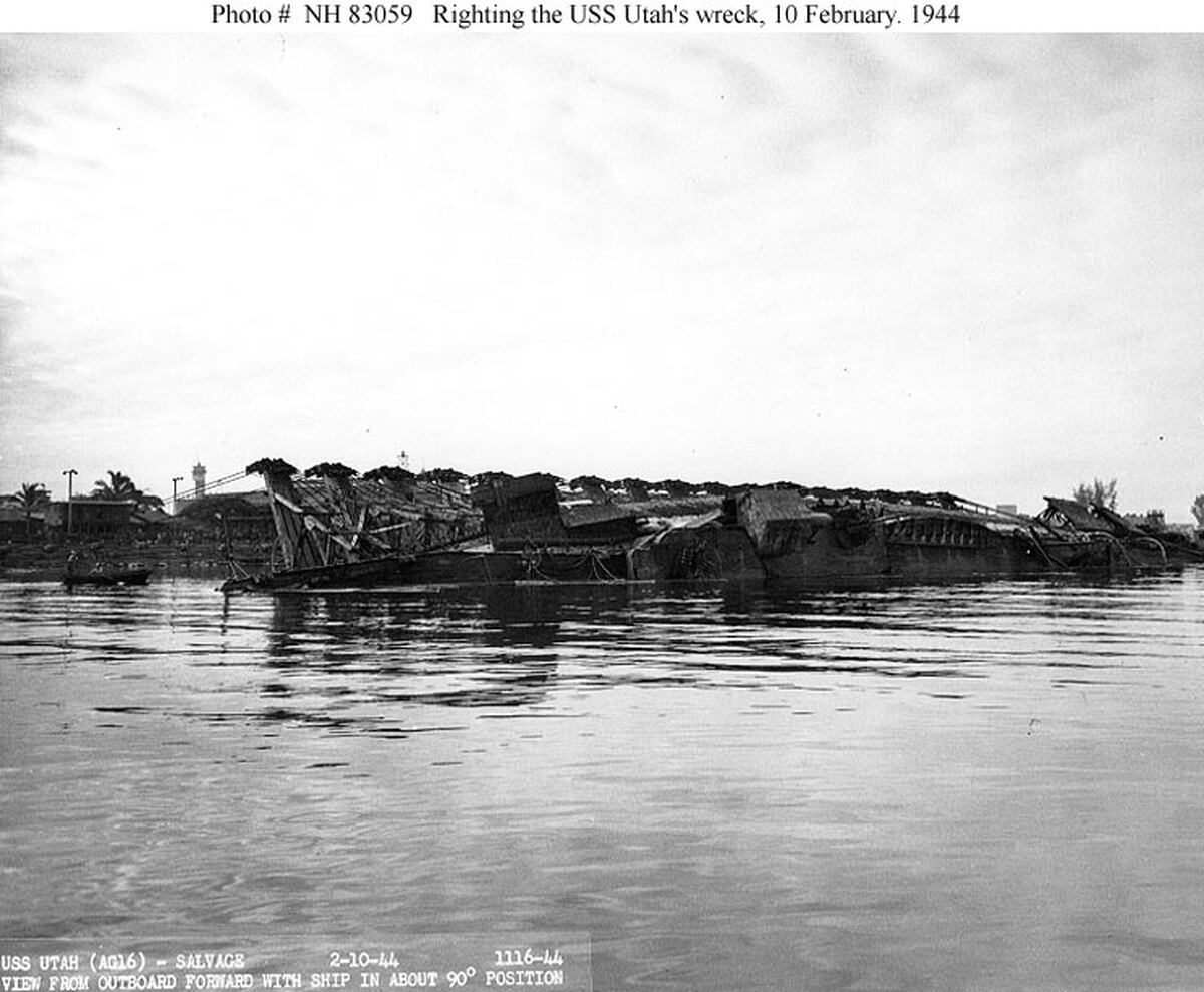 Sonar mapping shines new light on USS Utah