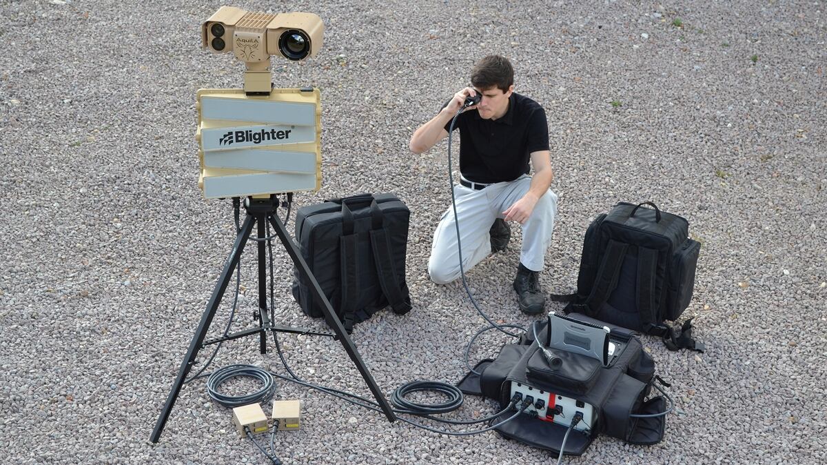 Blighter unveils man-portable radar camera