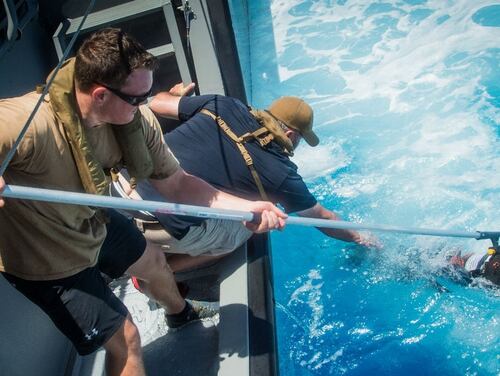 Navy planning unmanned ‘fleet battle problem’ for next year