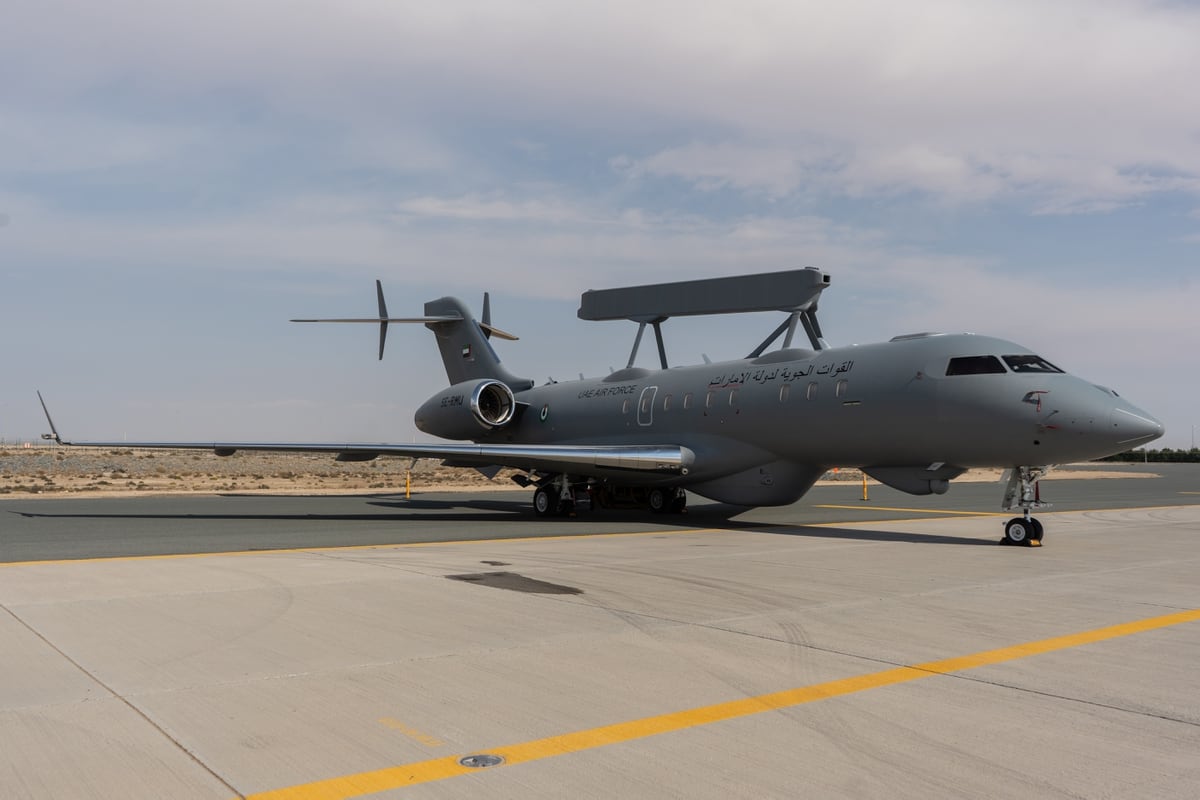 Saab’s GlobalEye airborne early warning plane makes its debut at the ...