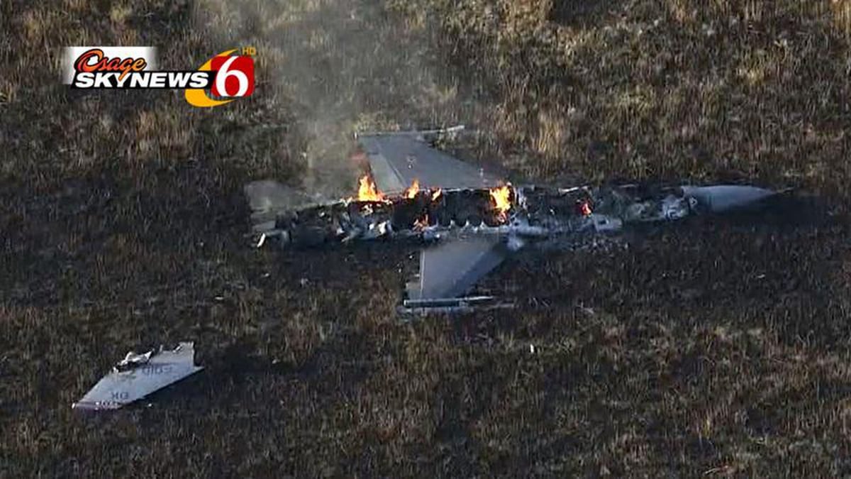 Military investigates scene of Kansas F-16 crash