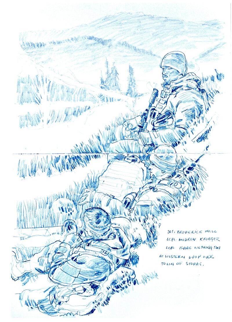 The Art of War: How combat artists are capturing the soul of the Marine ...