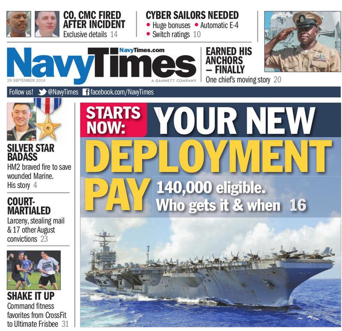 On newsstands this week